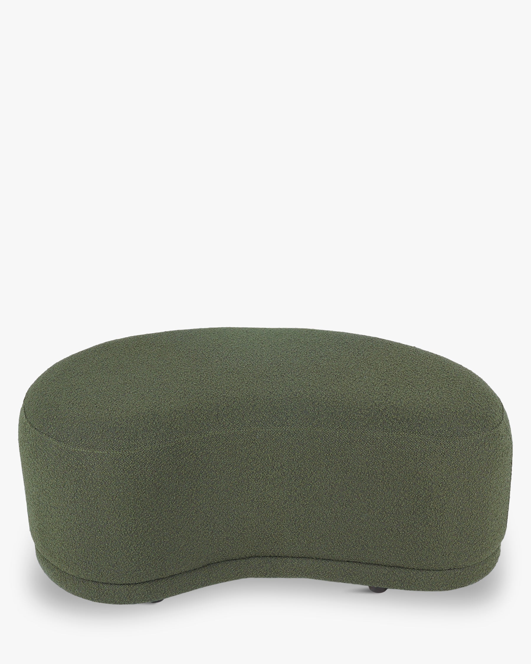 Cosy bench - Curly khaki green - NV GALLERY - ENZO – NV Gallery