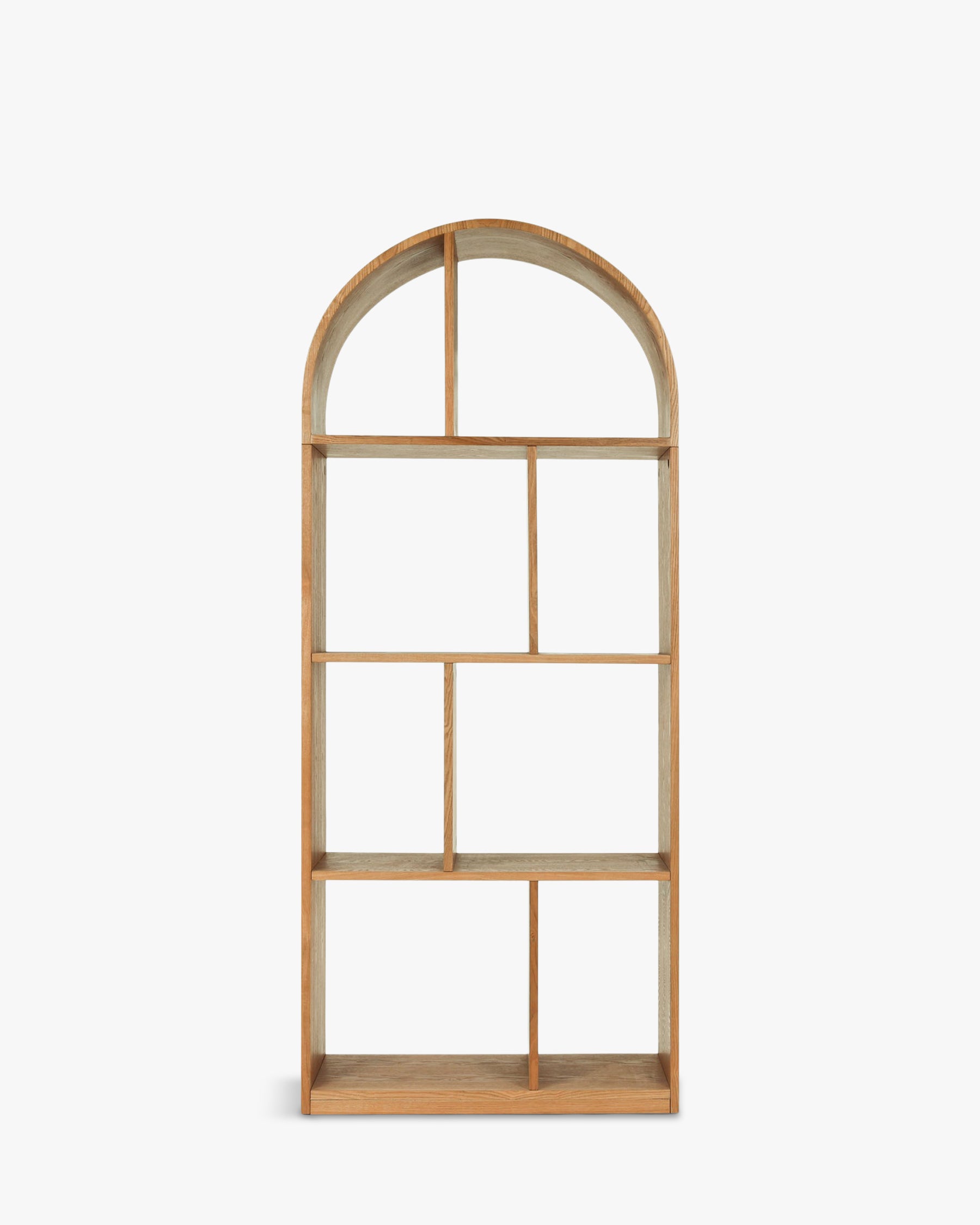 Shelves & bookcase - Blond ash wood - NV GALLERY - SHELDON – NV Gallery