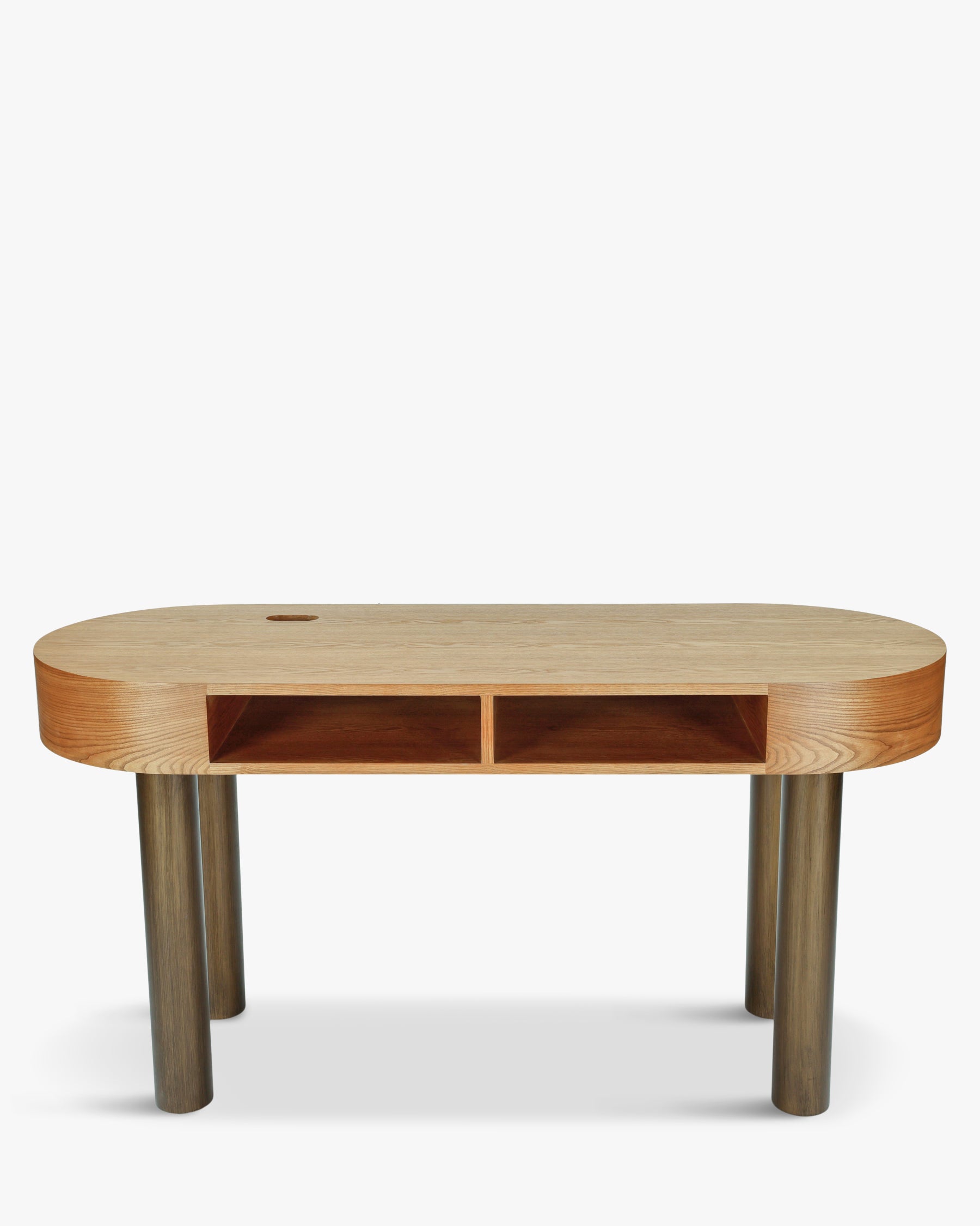 Bureau design - Bois blond & métal bronze - NV GALLERY - SHELDON – NV ...